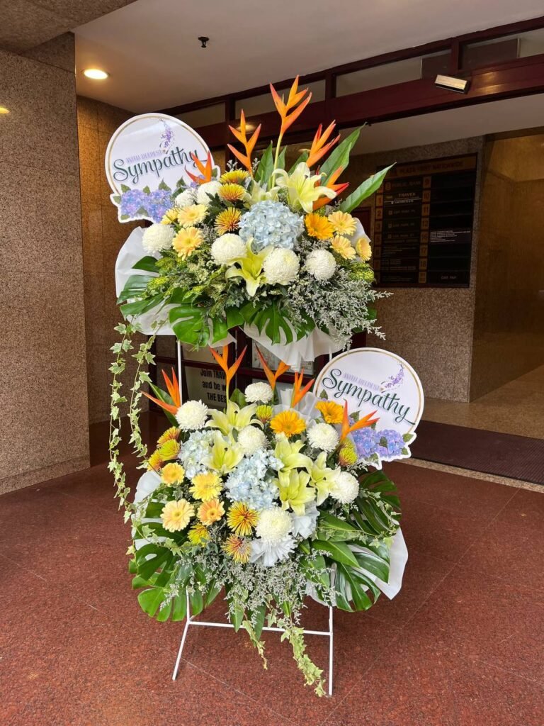 Sympathy Flower Stand - New Flower Market