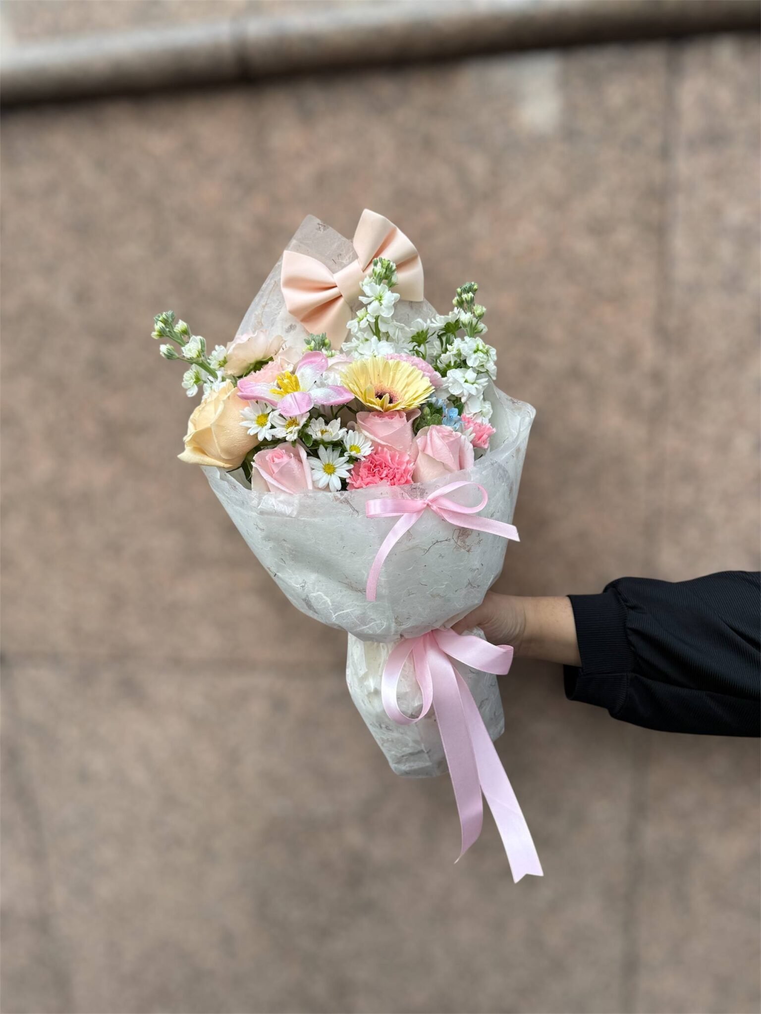 Buttercream Bliss Flower Bouquet - New Flower Market